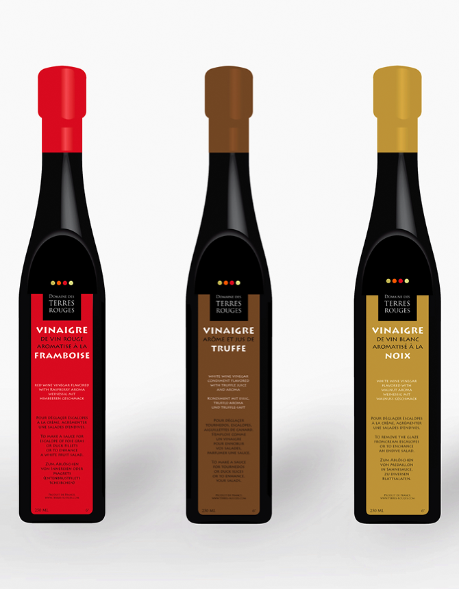 DOMAINE DES TERRES ROUGES - Sylvain Vieillemaringe - Graphiste ...