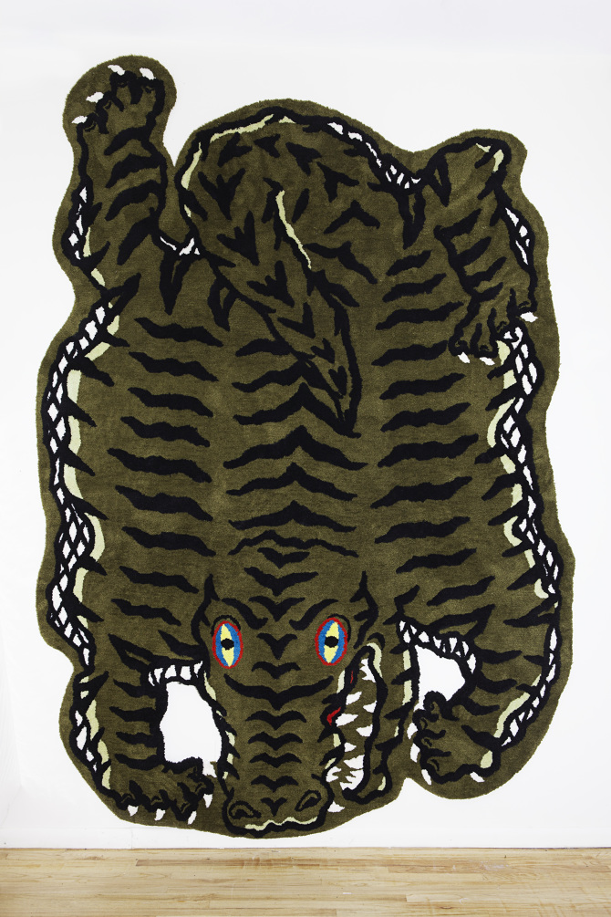 Alligator Rug In collaboration with LOWYA - ToyaHoriuchi