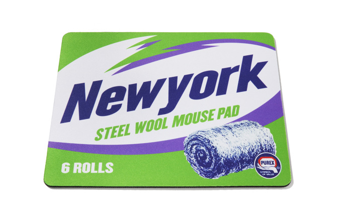 Steel wool NY Mouse Pad - ToyaHoriuchi