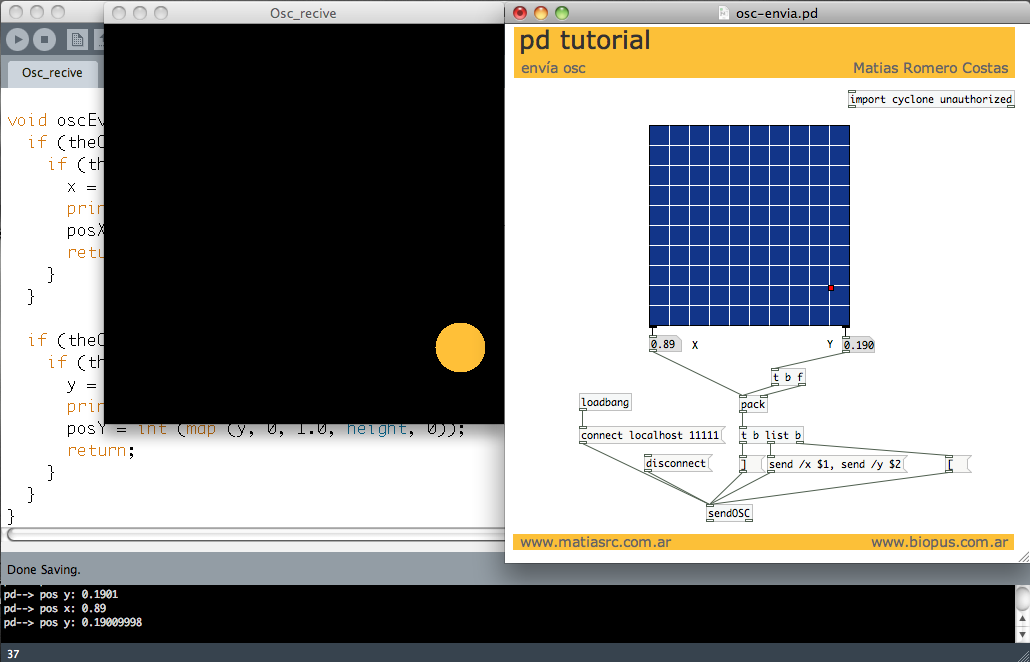 Pd Osc Processing Pd Tutorial