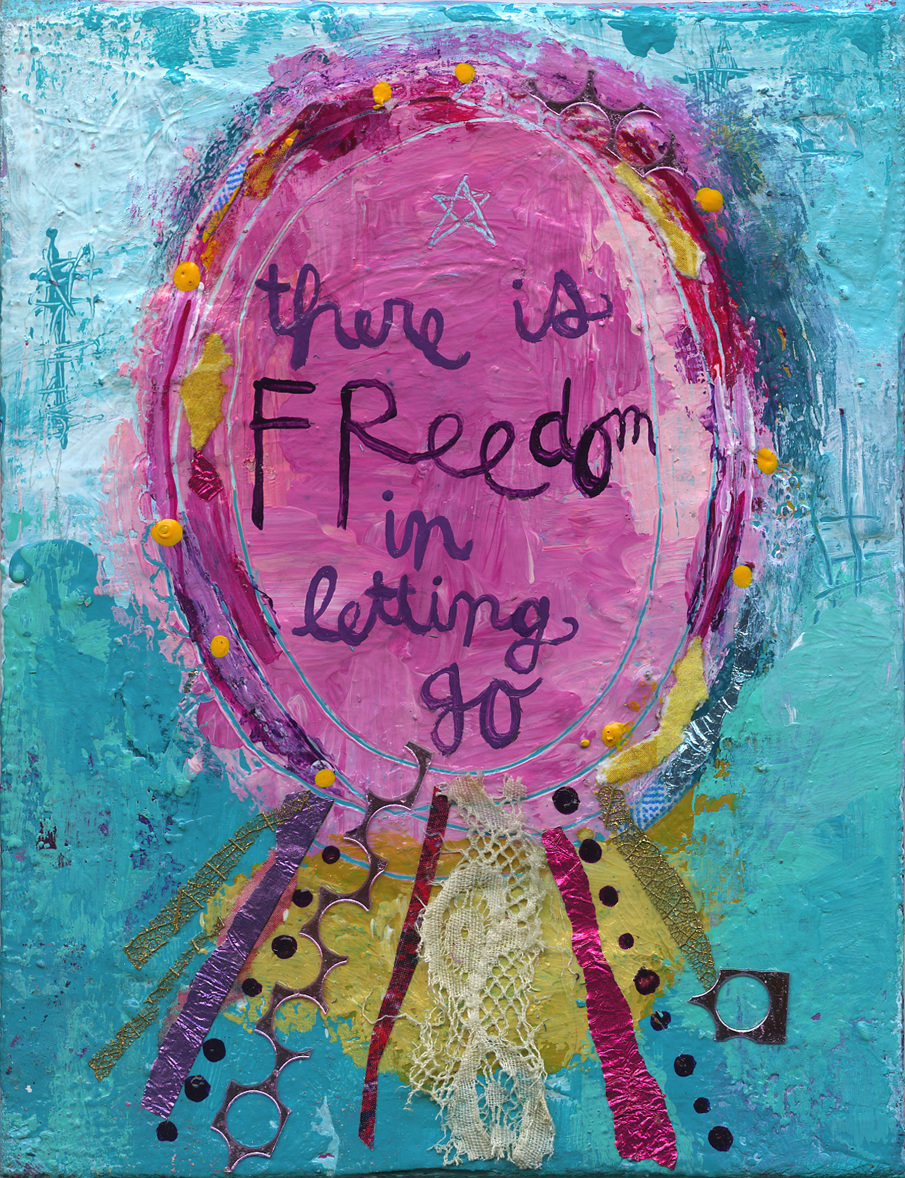 Freedom - the turquoise paintbrush