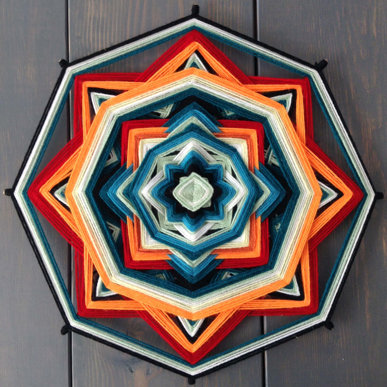 Mandalas 45 / 8 Puntas - verdelicious