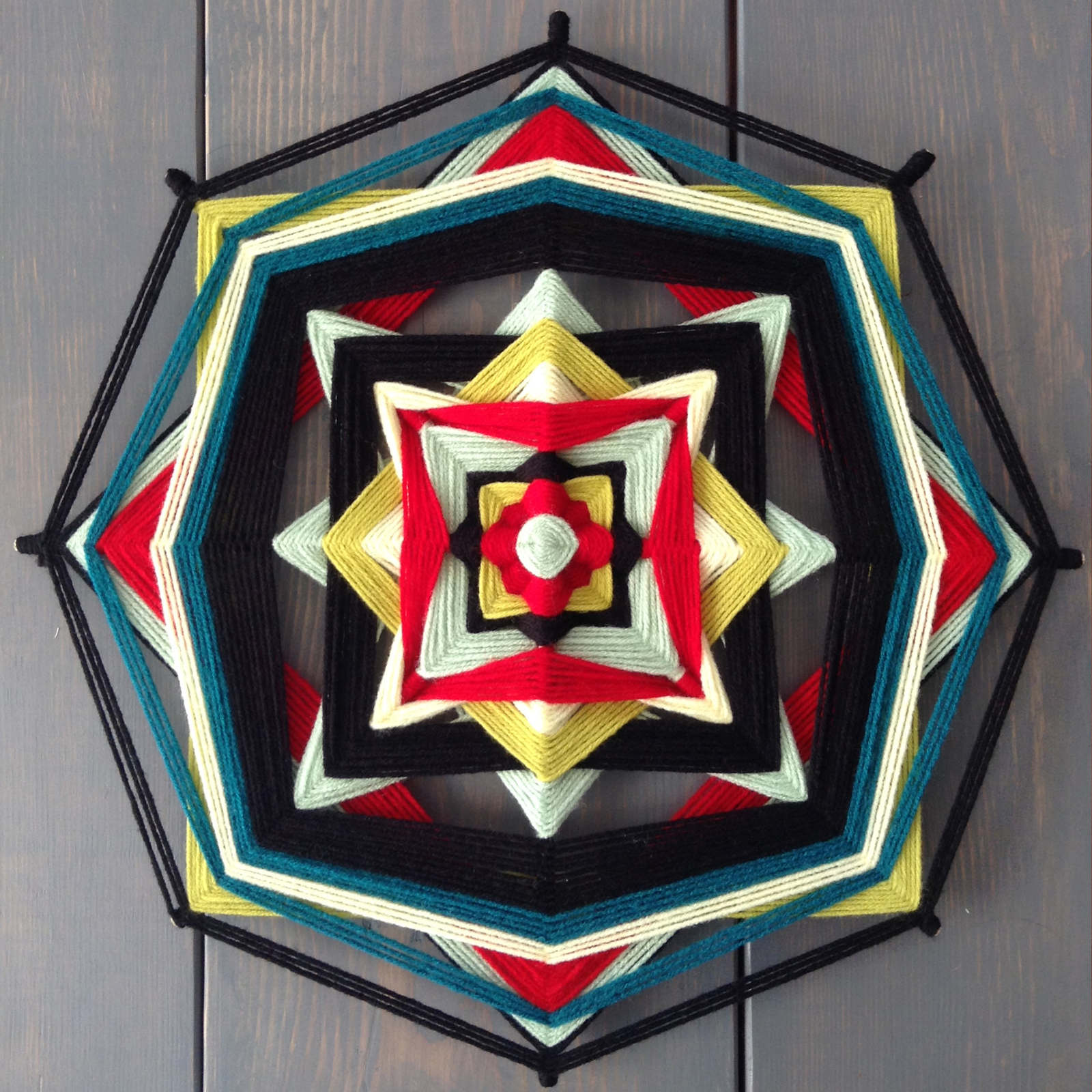Mandalas 45 / 8 Puntas - verdelicious