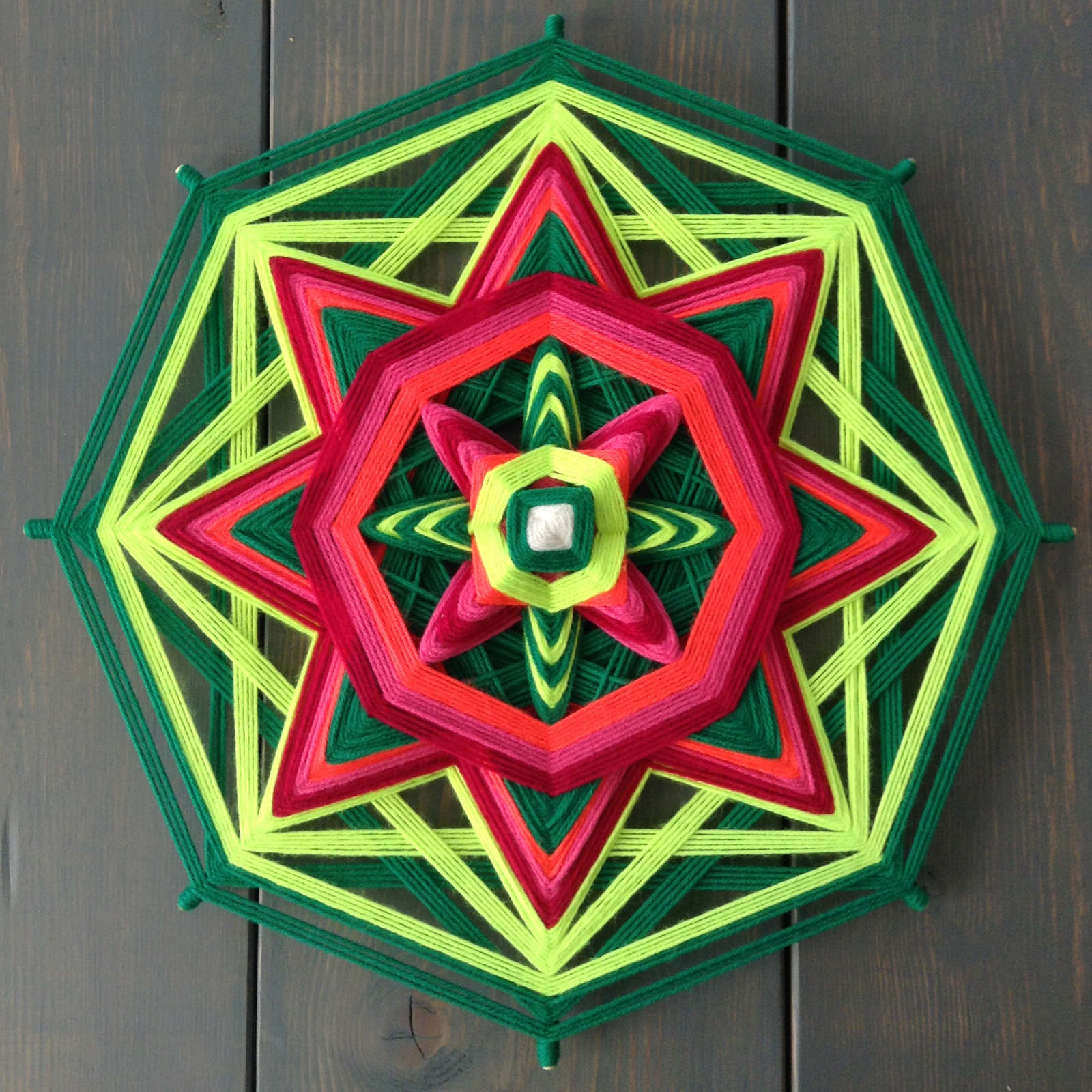 Mandalas 45 / 8 Puntas - verdelicious