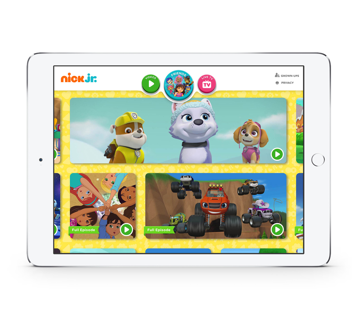 Nick Jr. App - Caroline Rose Mathews