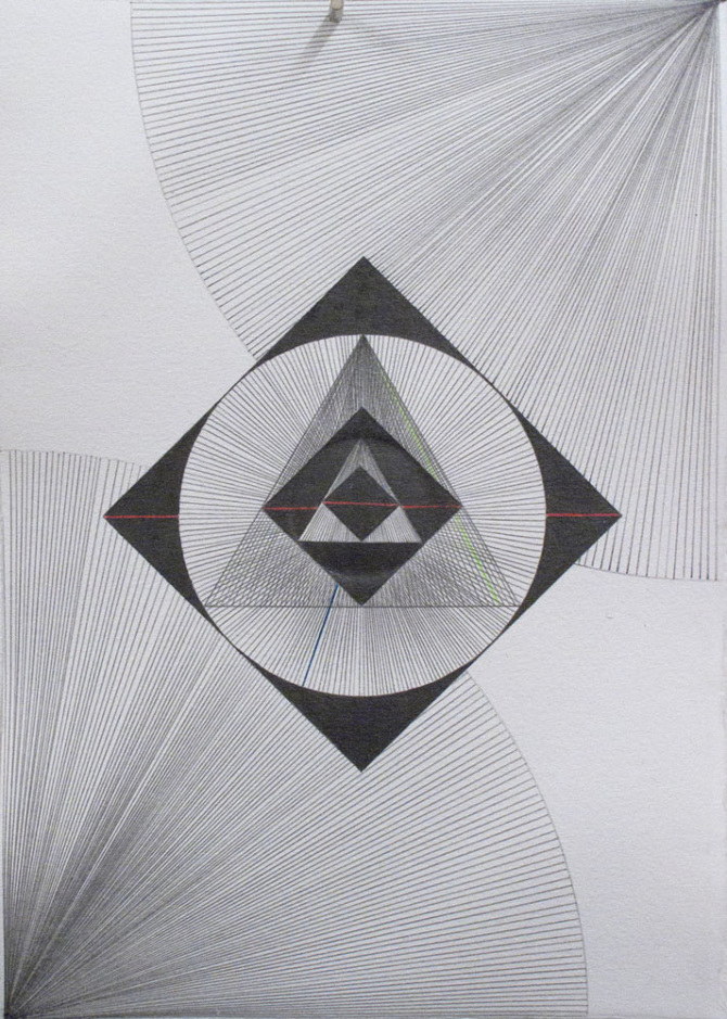 Symbol Drawings BE 1-7 - bob waardenburg