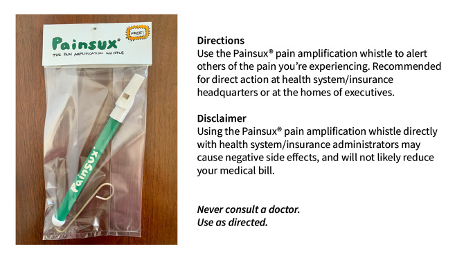 Painsux® Pain Amplification Whistle - Jacob Brancasi