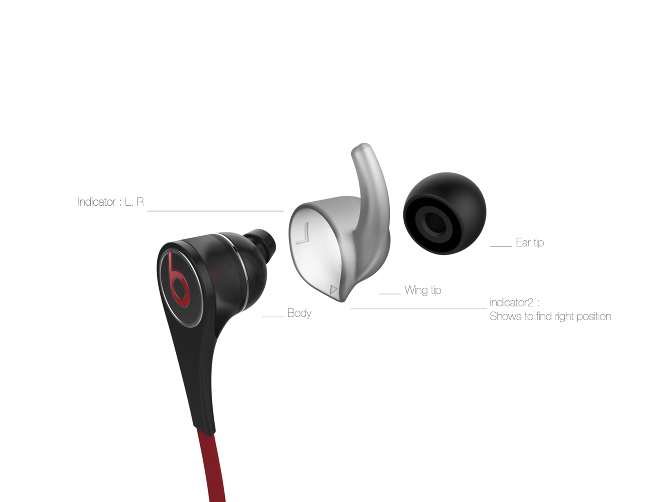 Wing-tip design for Beats Tour - sunson.me