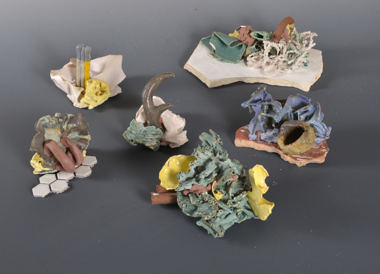 Clay Collages - www.tracyfeatherstone.com