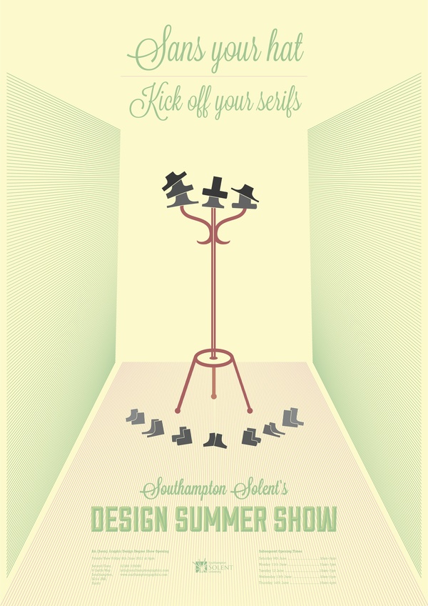 Degree Show Poster - Steven Scott Creative