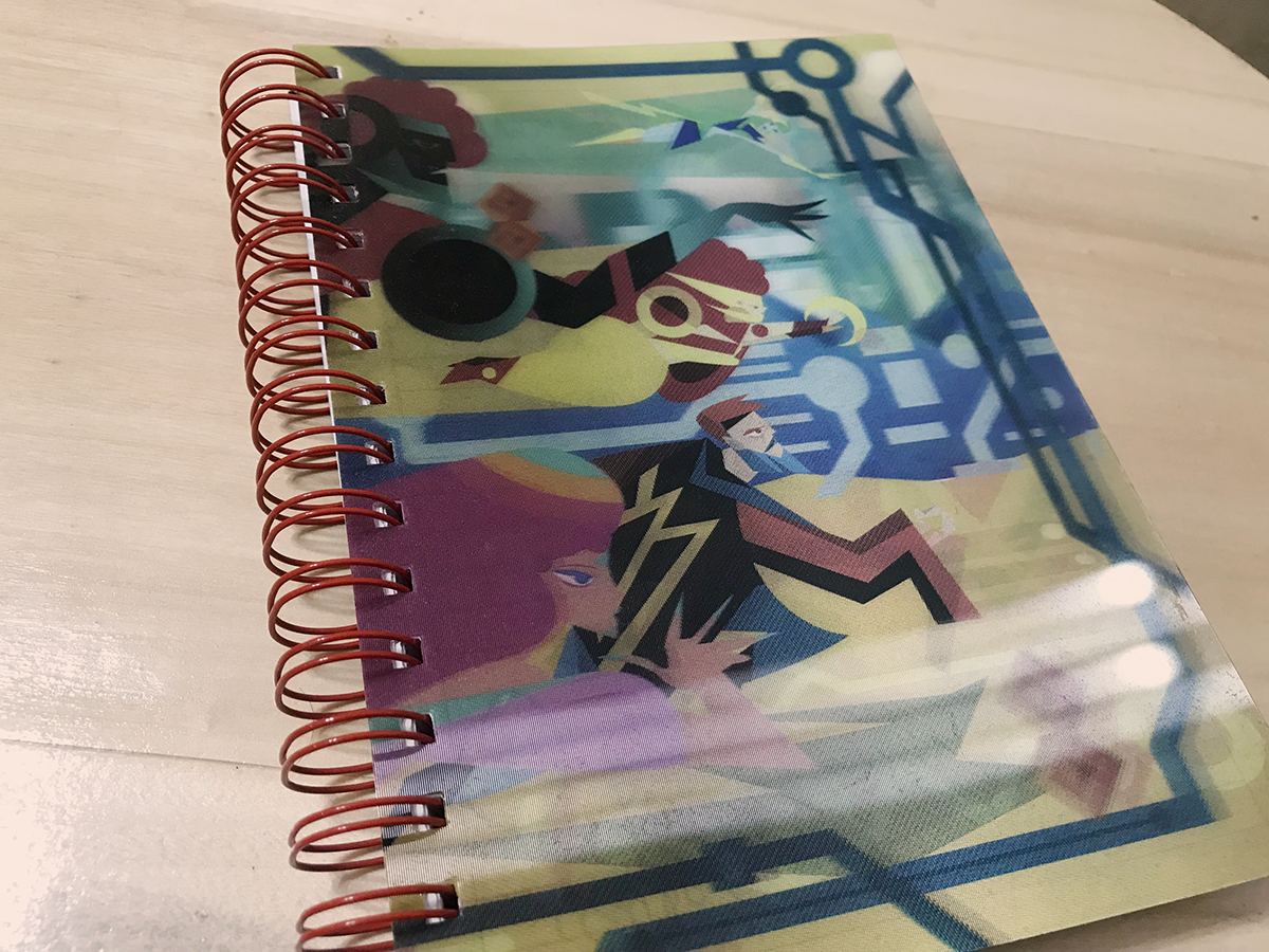 Lenticular notebooks - patriciooliver