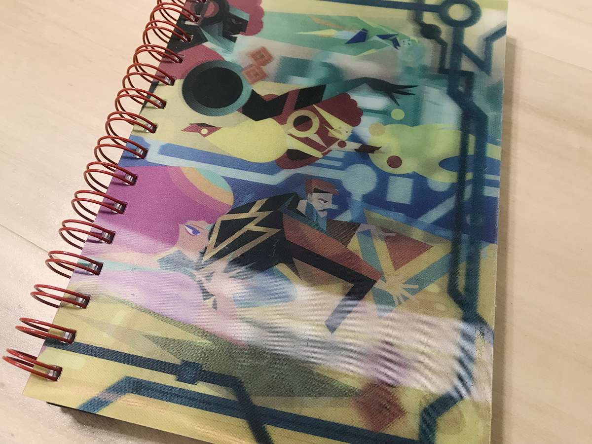 Lenticular notebooks - patriciooliver