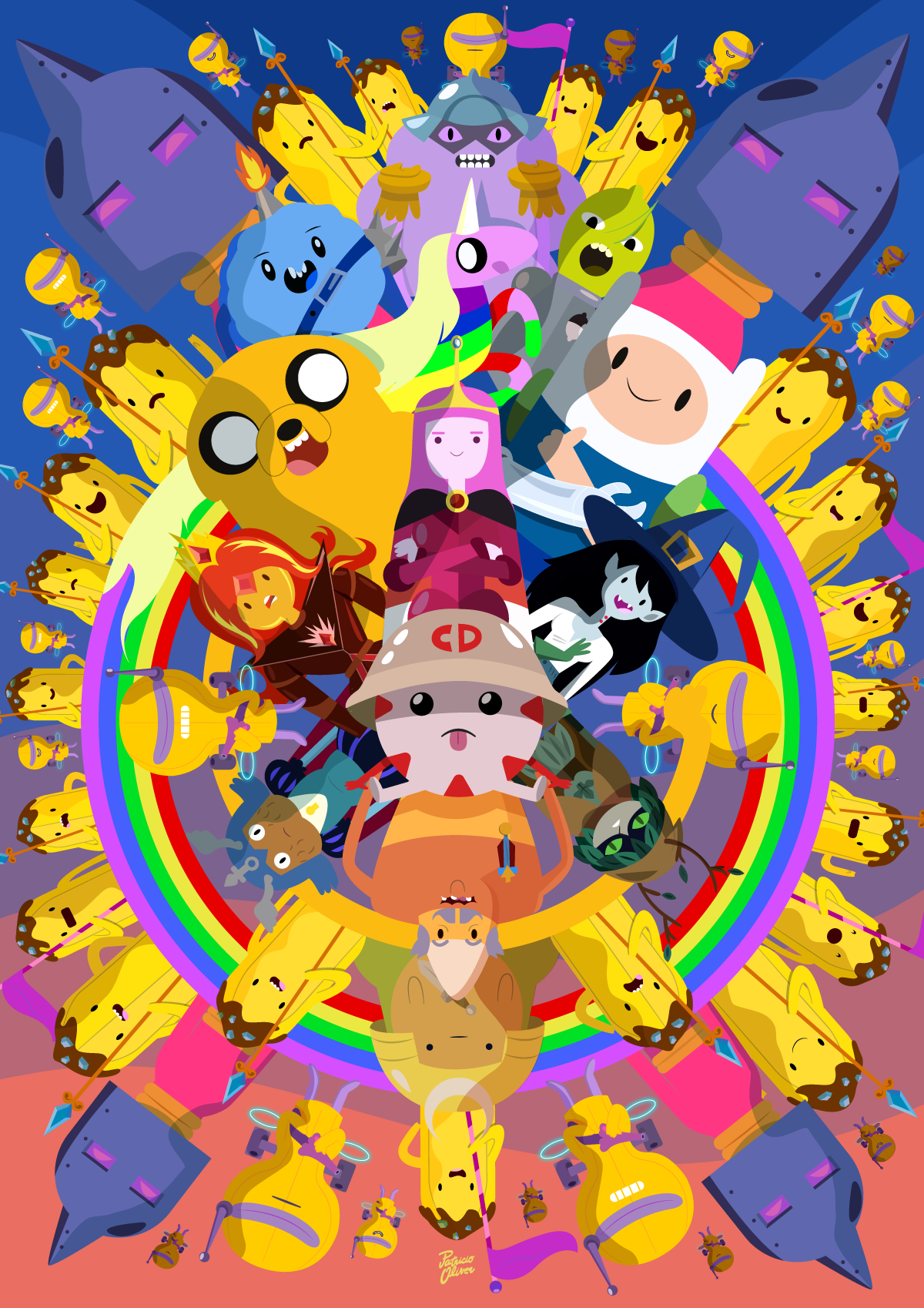 Adventure Time 10th anniversary - patriciooliver