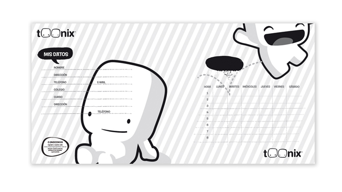 Toonix binders - patriciooliver