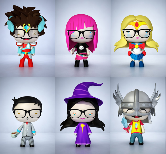 Nerd Interactive nerd avatars - patriciooliver
