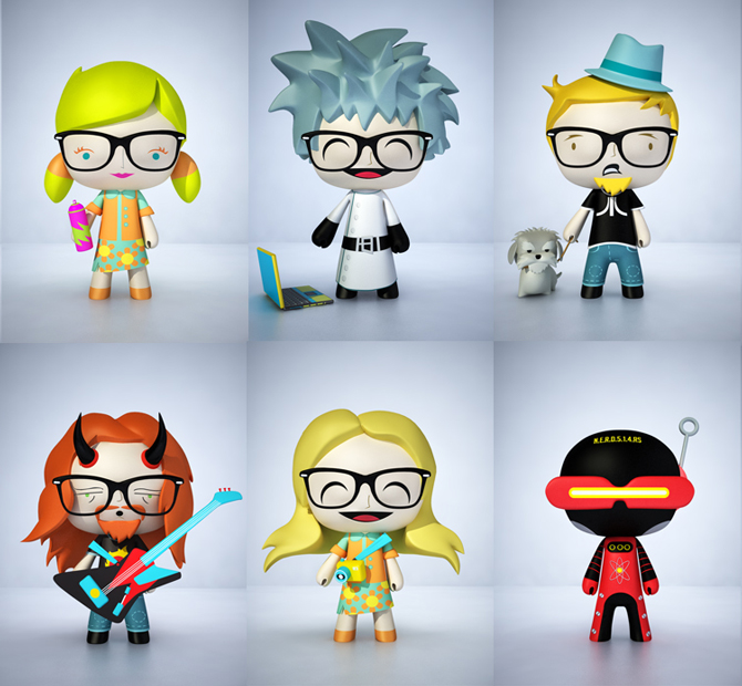 Nerd Interactive nerd avatars - patriciooliver