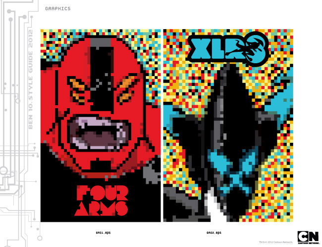 Ben 10 Style guide 2012 - patriciooliver