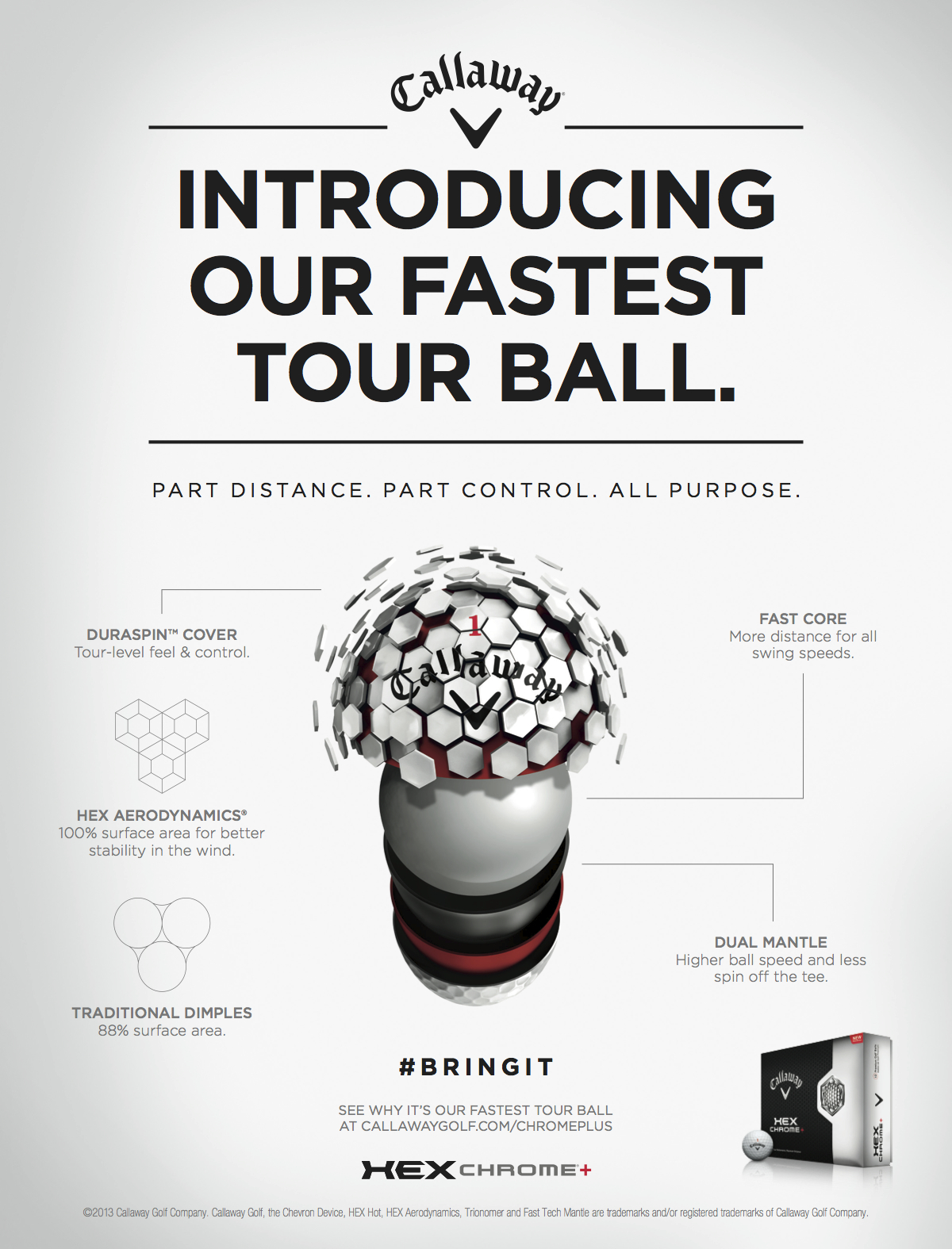 Callaway Golf - HEX Chrome + - Hall Carey