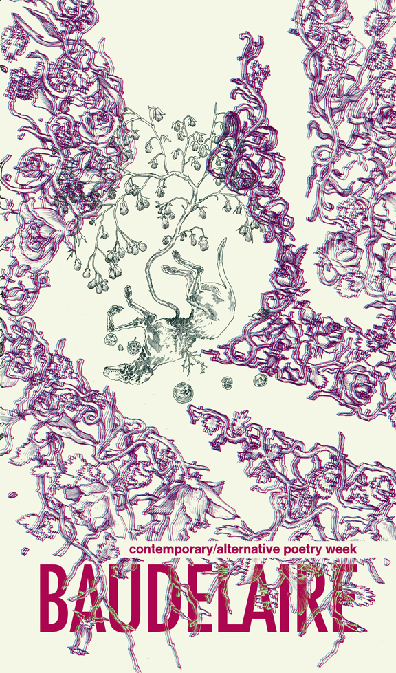 alternative/contemporary poetry week banners - Jean-Paul Csuka illustration