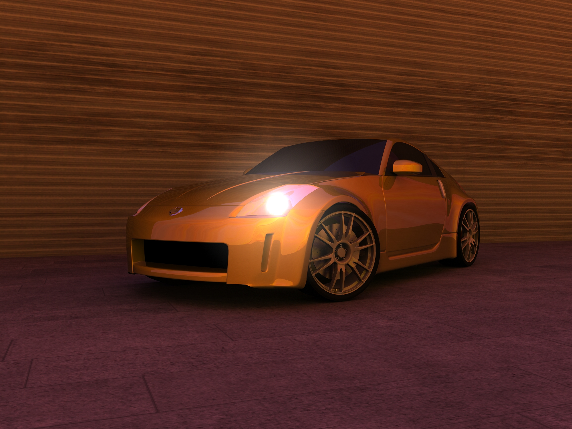 3D Model - Nissan 350Z - Michael Anaxagorou