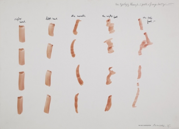 Typologies of My Body, 1974 - Osvaldo Romberg
