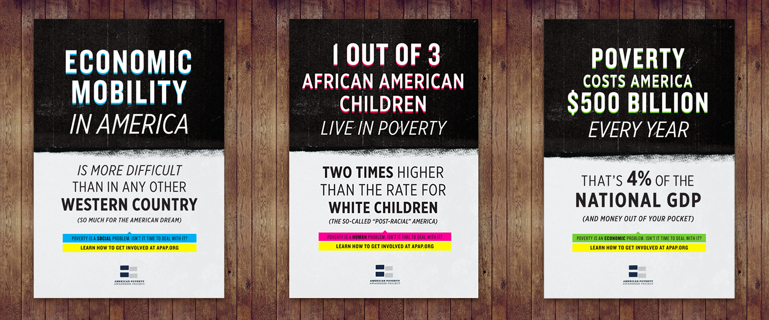 American Poverty Awareness - michelle shi / graphic designer