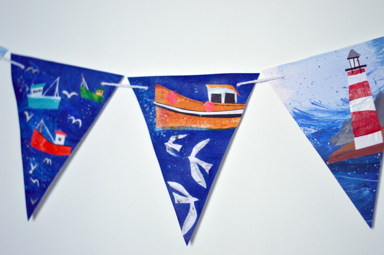 Coastal Bunting - Alice Newman | Illustration & Printmaking