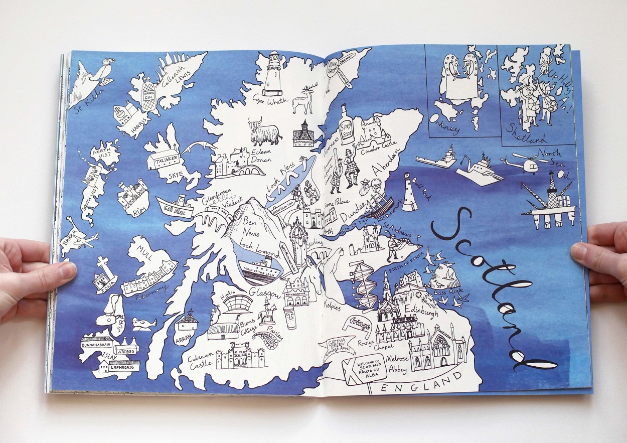 Scotland Colouring Book - Alice Newman | Illustration & Printmaking