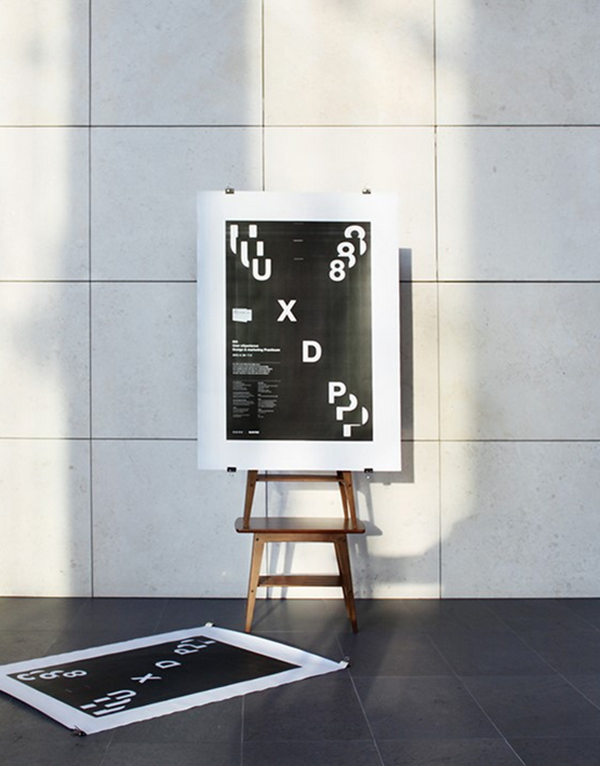 8th user experience design & marketing practicum poster - h-v-n