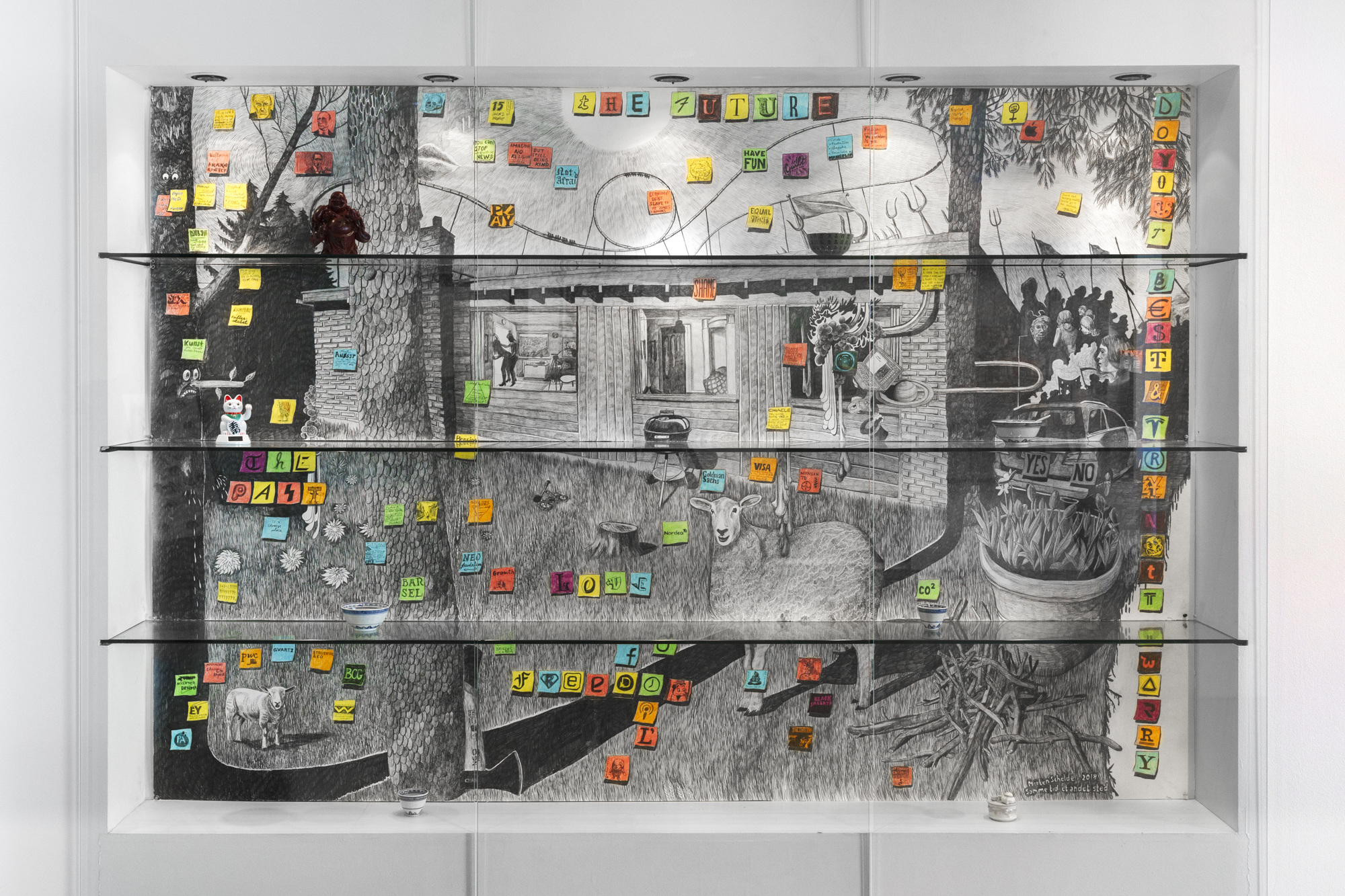 Morten Scheldes - Politikens Hus - Documentation - Work Julie N