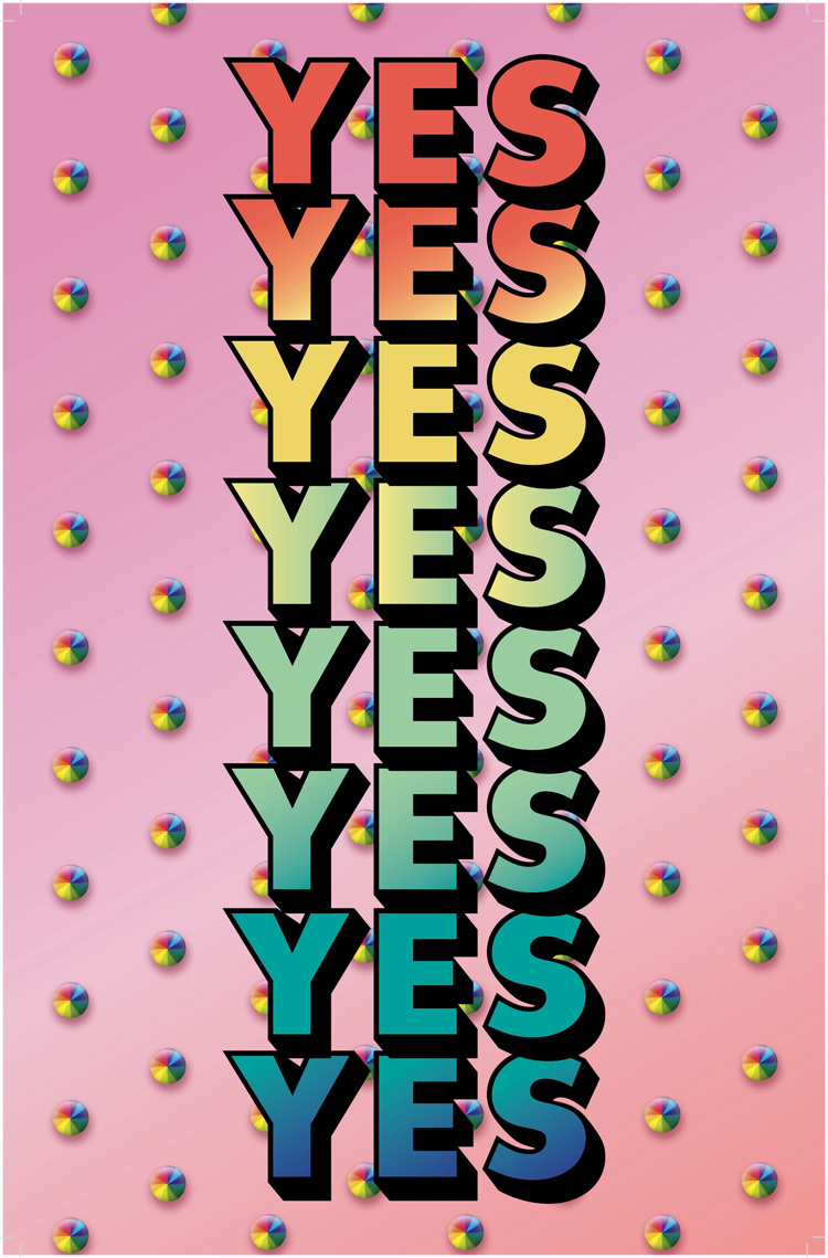 Yes Poster - Sarahgottesdiener.com