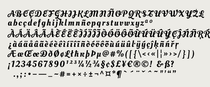 Oleo Script - soytutype