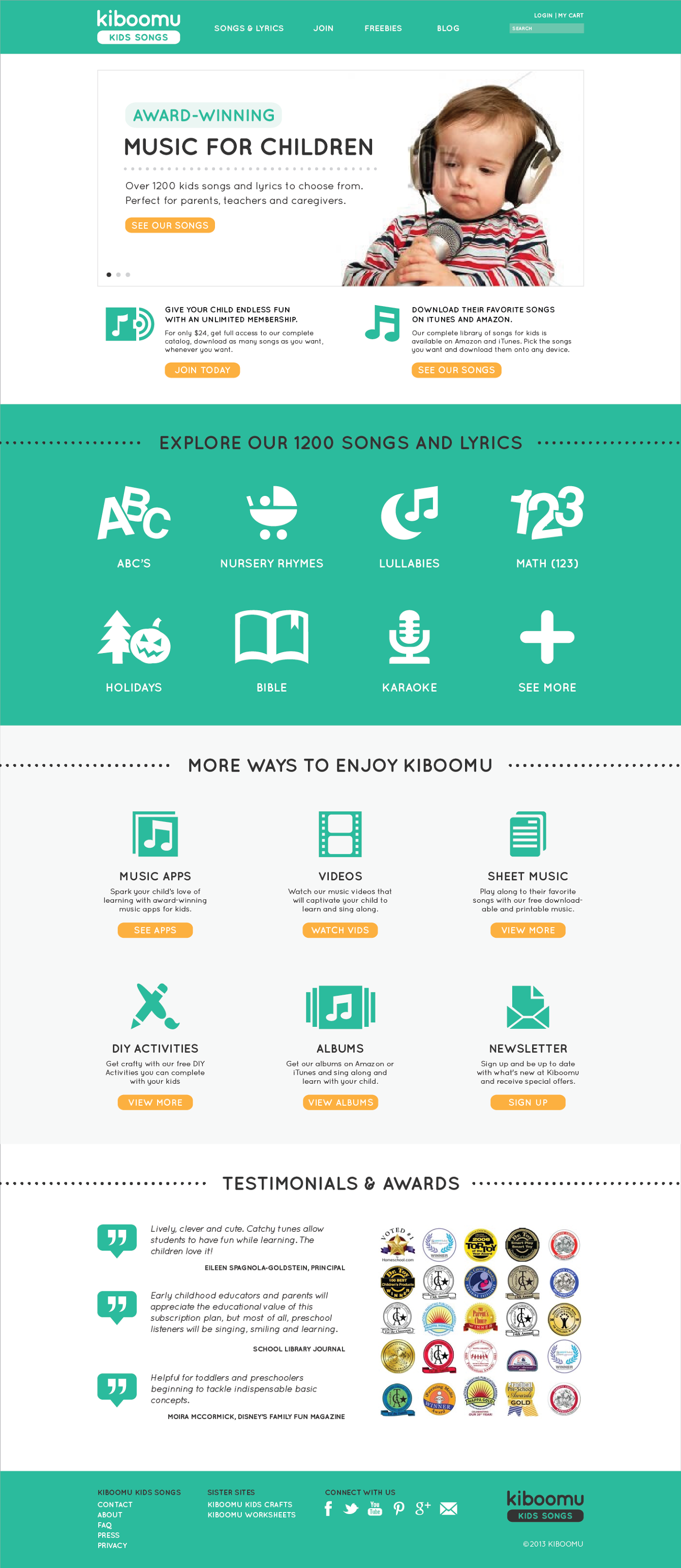 Kiboomu Kids Songs - Courtney Maya Design