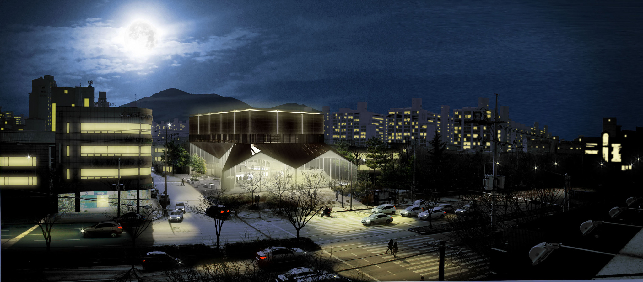 Daegu Gosan Public Library - Urban Playground