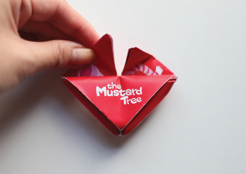 Kind Hearted (origami leaflet) - imadenothingtoday