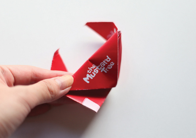 Kind Hearted (origami leaflet) - imadenothingtoday