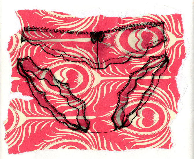 Lingerie Drawings - Jane Layton Jewellery