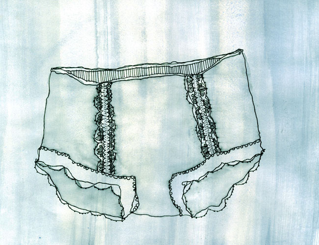 Lingerie Drawings - Jane Layton Jewellery