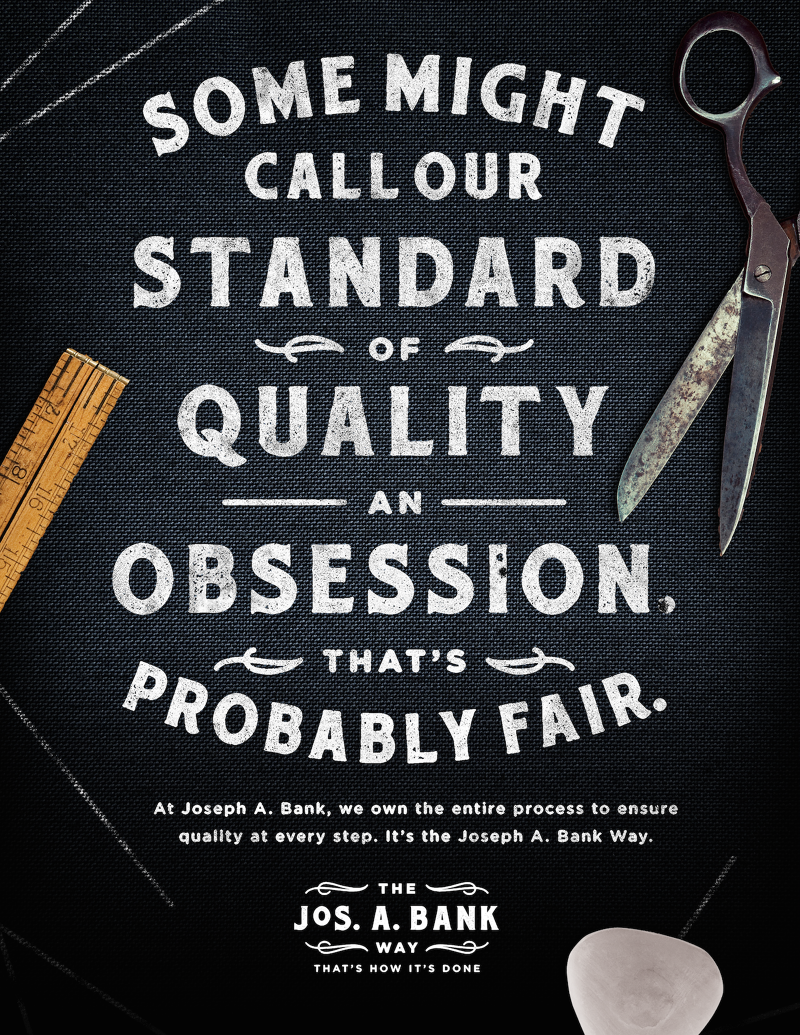 Joseph A. Bank Rebrand - Nicole Corley | Copywriter