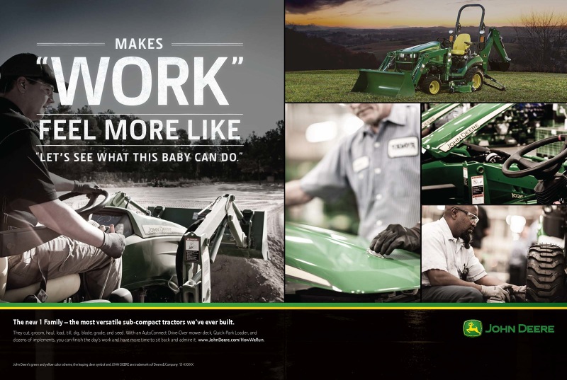 John Deere Ads