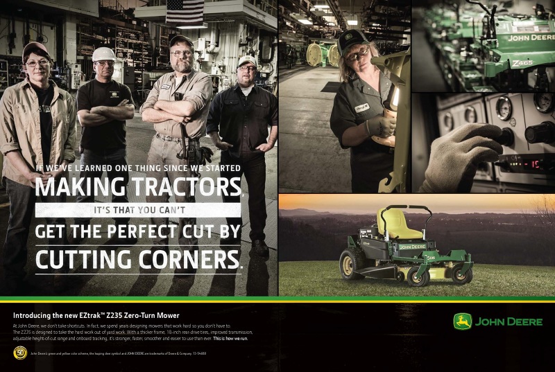 John Deere Print + Radio - Nicole Corley | Copywriter