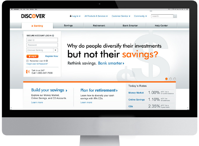 Discover Bank Redesign - Henneyahn