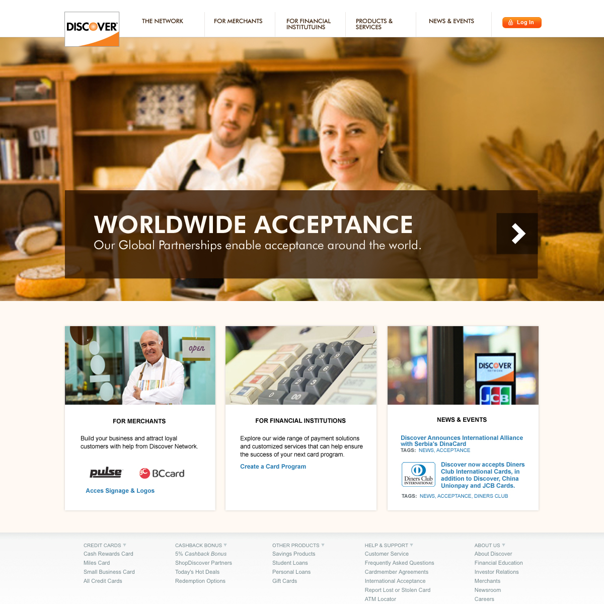 Discover Network Redesign - Henneyahn