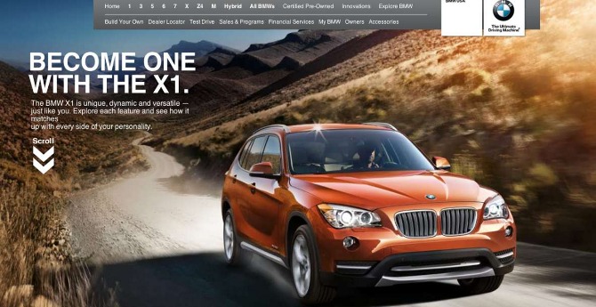 BMW X1 - Pete Jones Work