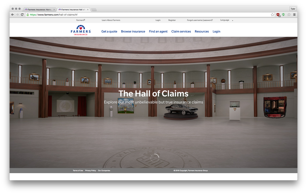 Farmers Insurance: Hall of Claims - www.mrandersen.com