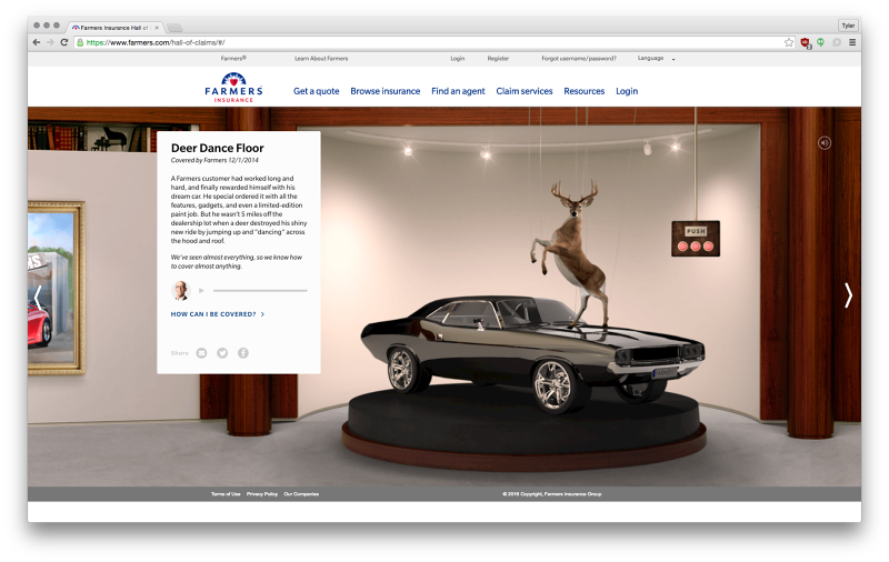 Farmers Insurance: Hall of Claims - www.mrandersen.com