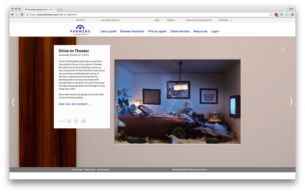 Farmers Insurance: Hall of Claims - www.mrandersen.com