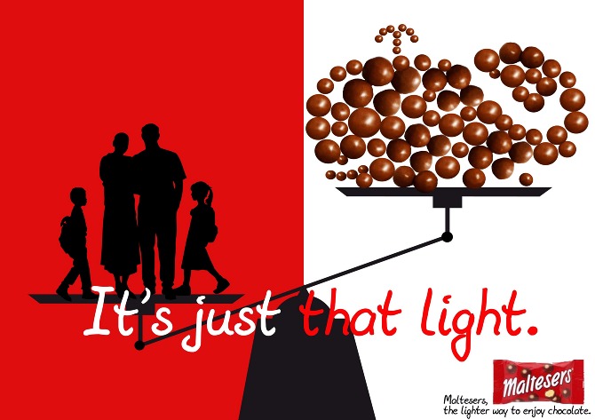 Print Ads for Maltesers - Portfolio