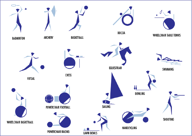 Infographics for Paralympics - Portfolio