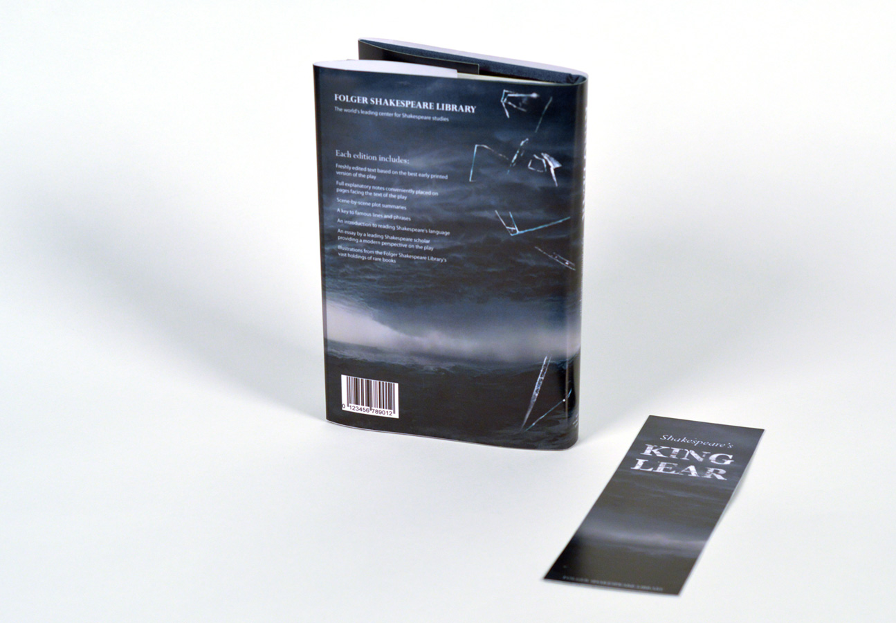 Book Cover Redesign: King Lear - Jacqueline Fischer Design